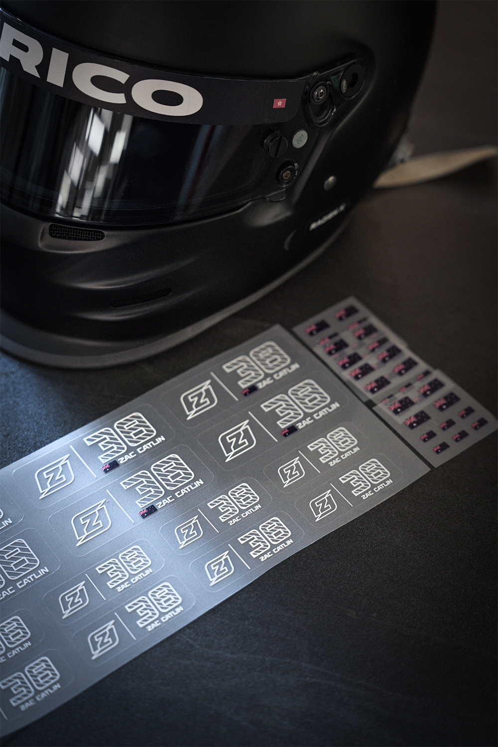 Custom Racer Tags | Epoxy & PC Sticker Pack (Pre-Order) – Murico Racing